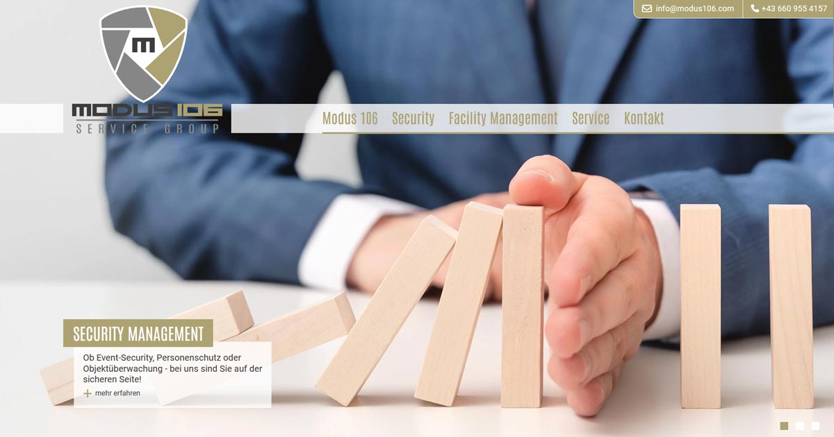 Über die Service Group // Modus 106 GmbH